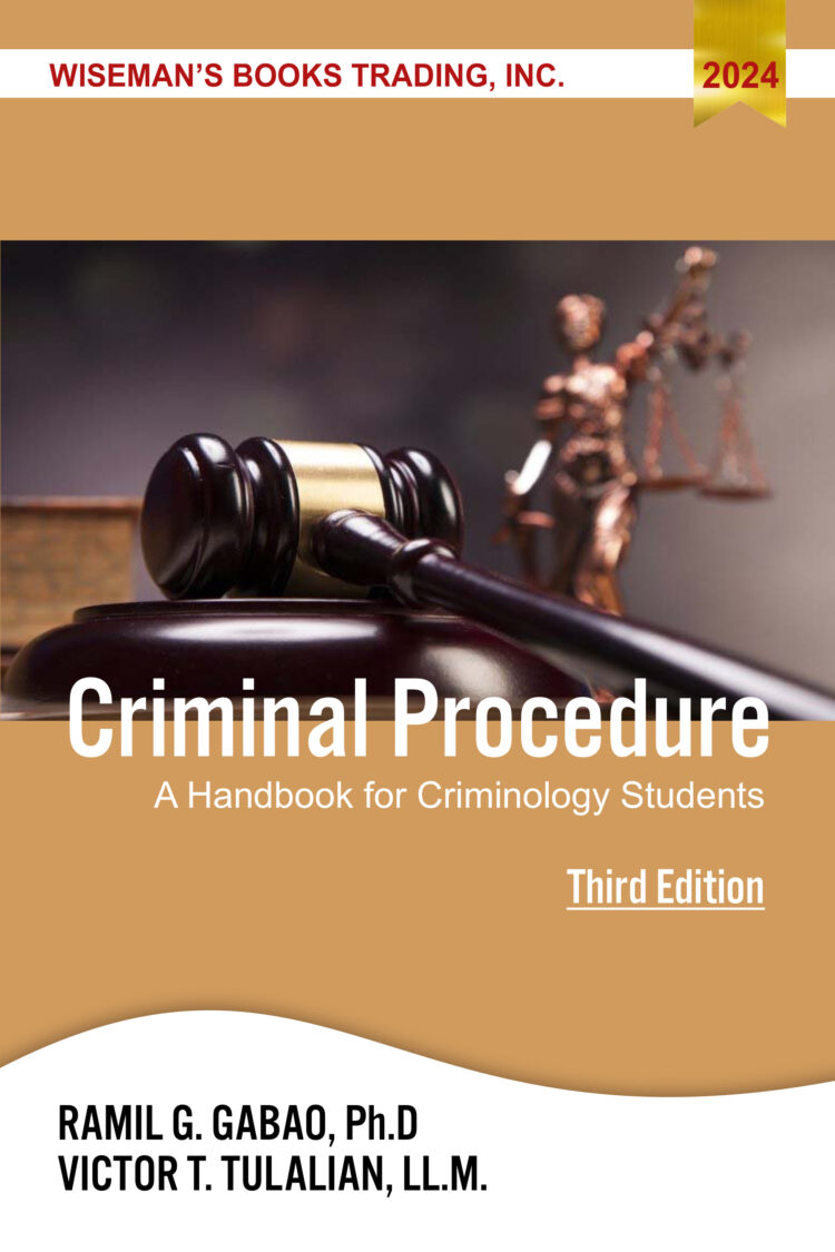 Criminal Procedure: A Handbook for Criminology Students Third Edition ... Criminal Procedure: A Handbook for Criminology Students Third Edition ...