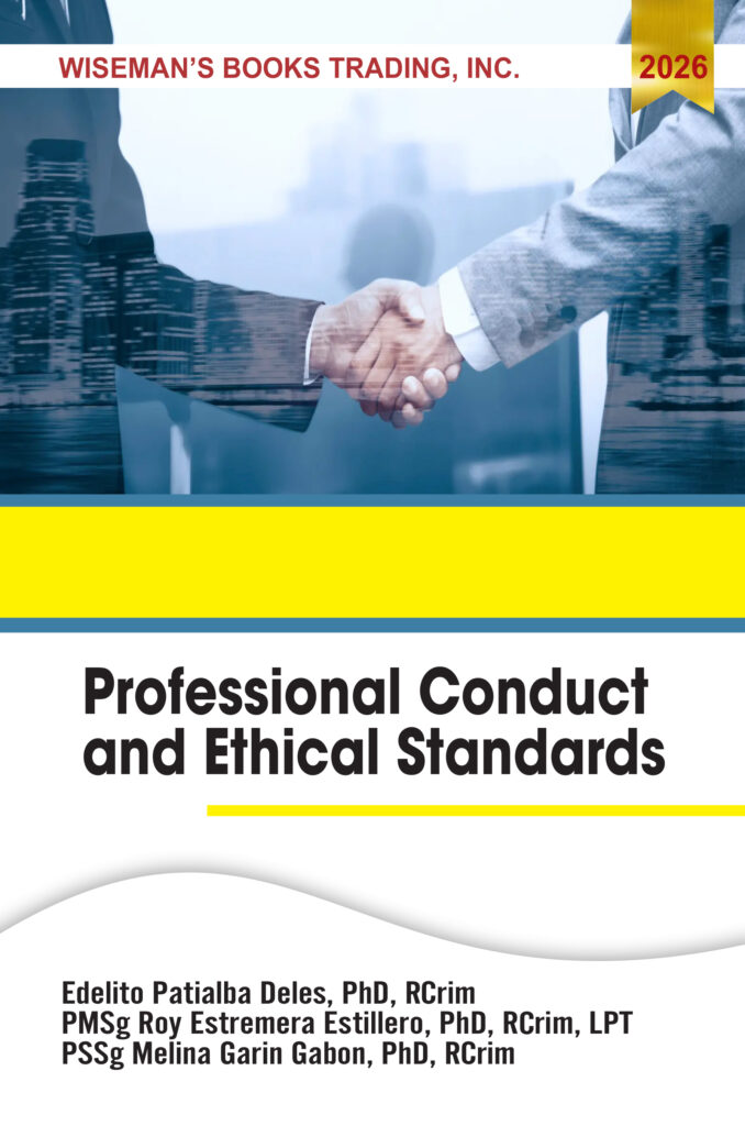 Professional Conduct and Ethical Standards - Wiseman's Books Trading Inc.