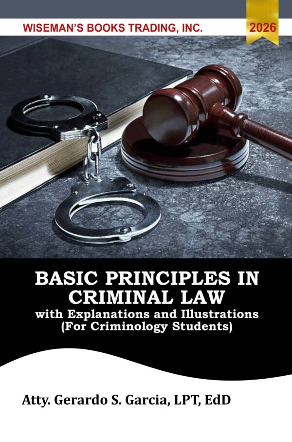 Basic Principles in Criminal Law - Wiseman's Books Trading Inc.